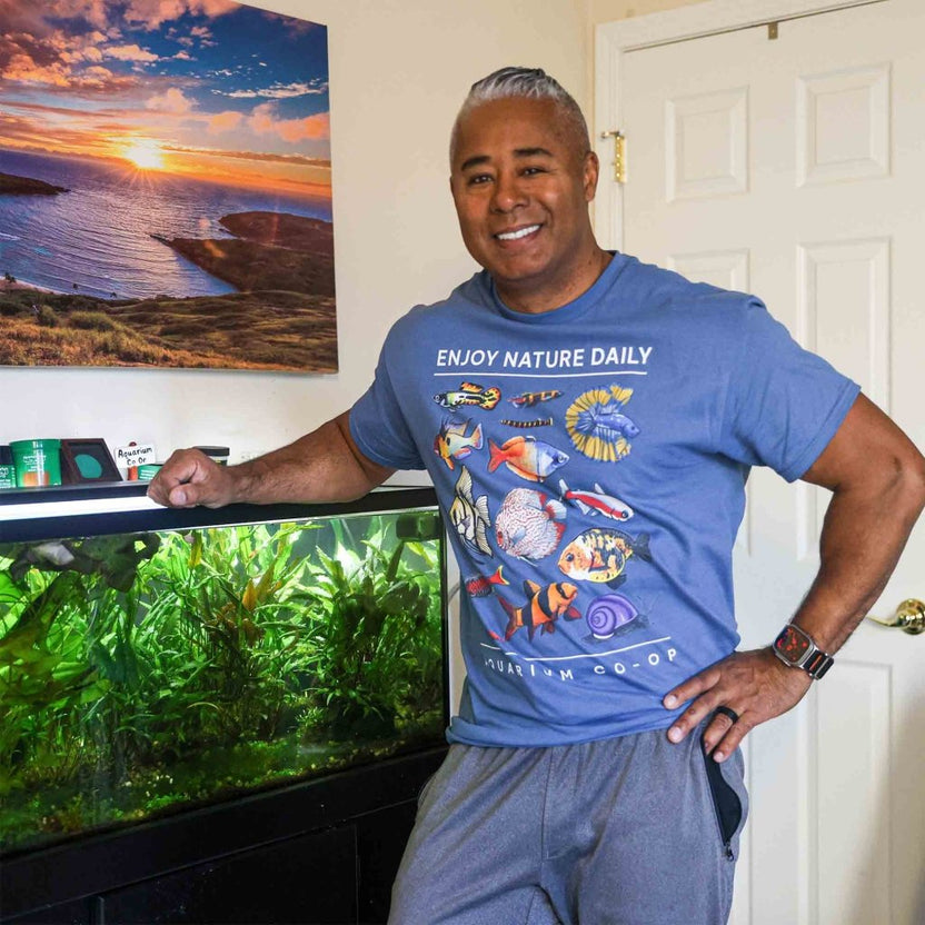 All The Fish T-Shirt | Aquarium Co-Op Clothing Merch