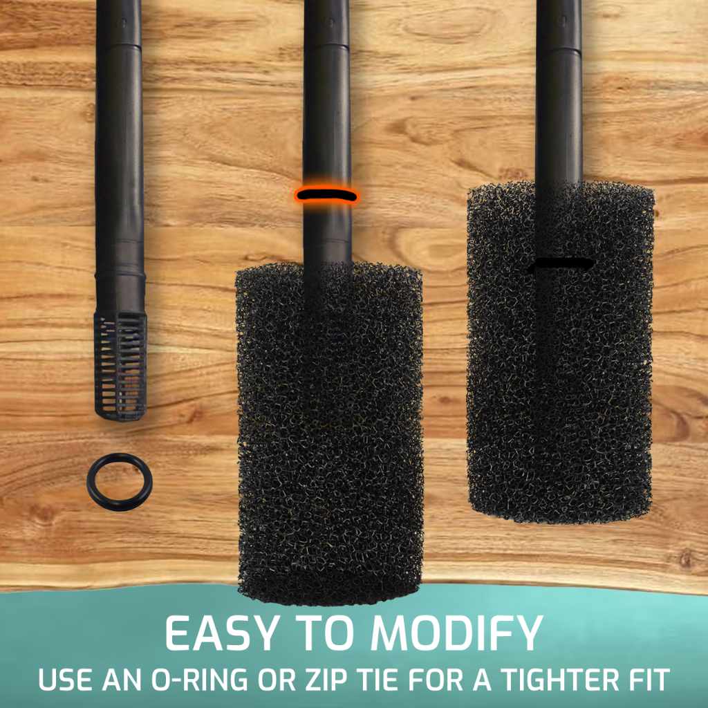 Intake Pre-Filter Sponges | Aquarium Filter Accessory for Fish Tanks ...