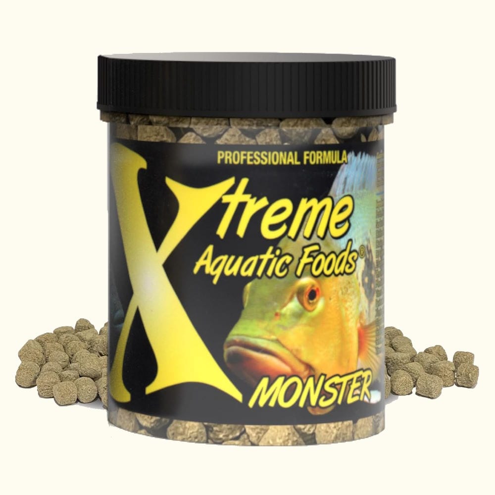 Xtreme Monster | 9 mm Slow-Sinking Pellets | Aquarium Fish Food ...